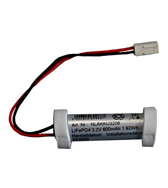 Baterija LiFePO4 3,2V 0,6Ah za NLK9MU003S
1,92Wh