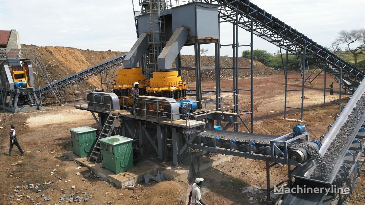 Novo Kinglink 250-300 TPH Stationary Basalt Stone Crushing Plant postrojenje za drobljenje