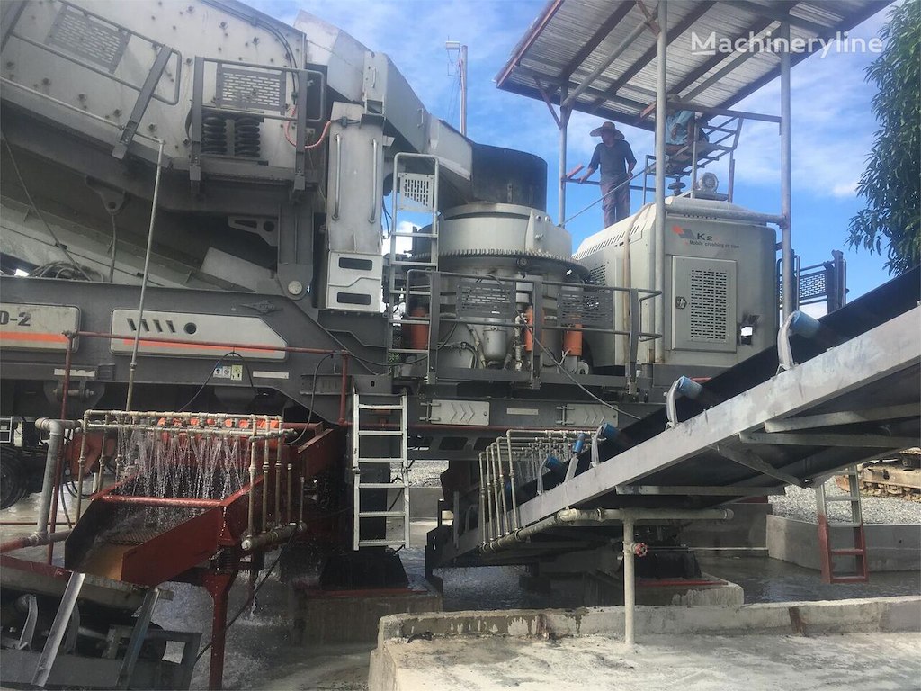 Nova Kinglink HPY300 River Pebble Rock Portable Cone Crusher konusna drobilica