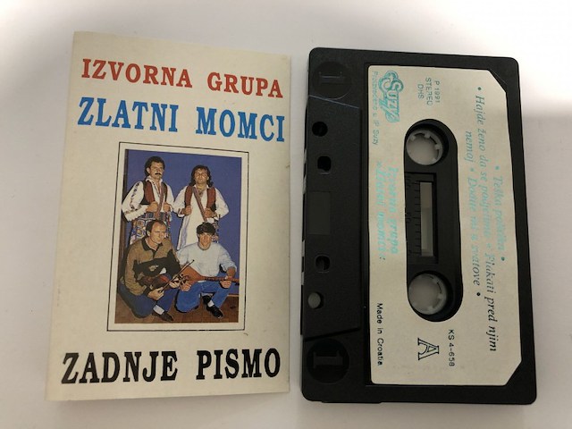 Izvorna Grupa  Zlatni Momci - Zadnje Pismo