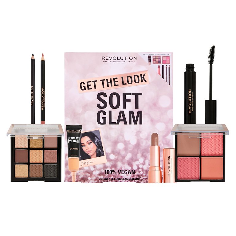 Set za šminkanje MAKEUP REVOLUTION Get the Look Soft Glam