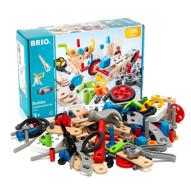 Brio Builder graditeljski set od 136 delova