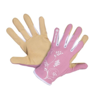 Fieldmann Ženske radne rukavice S bež-roze, FZO 2110