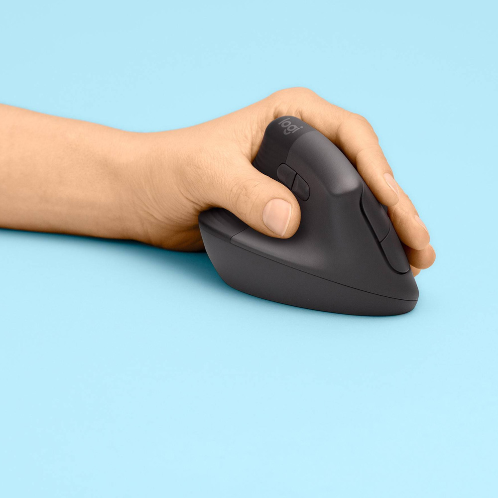 Logitech Lift Left Vertical Ergonomic Mouse - Graphite