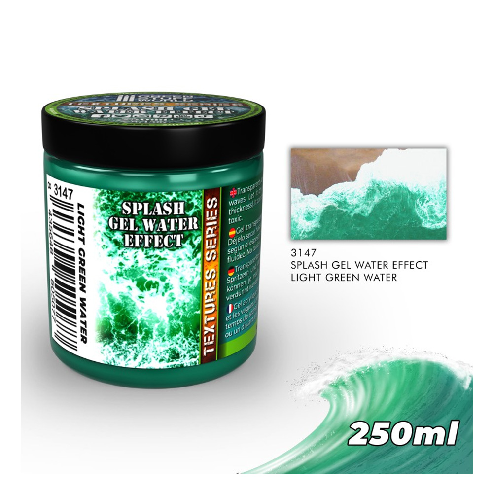 Water effect Gel - Light Green 250ml