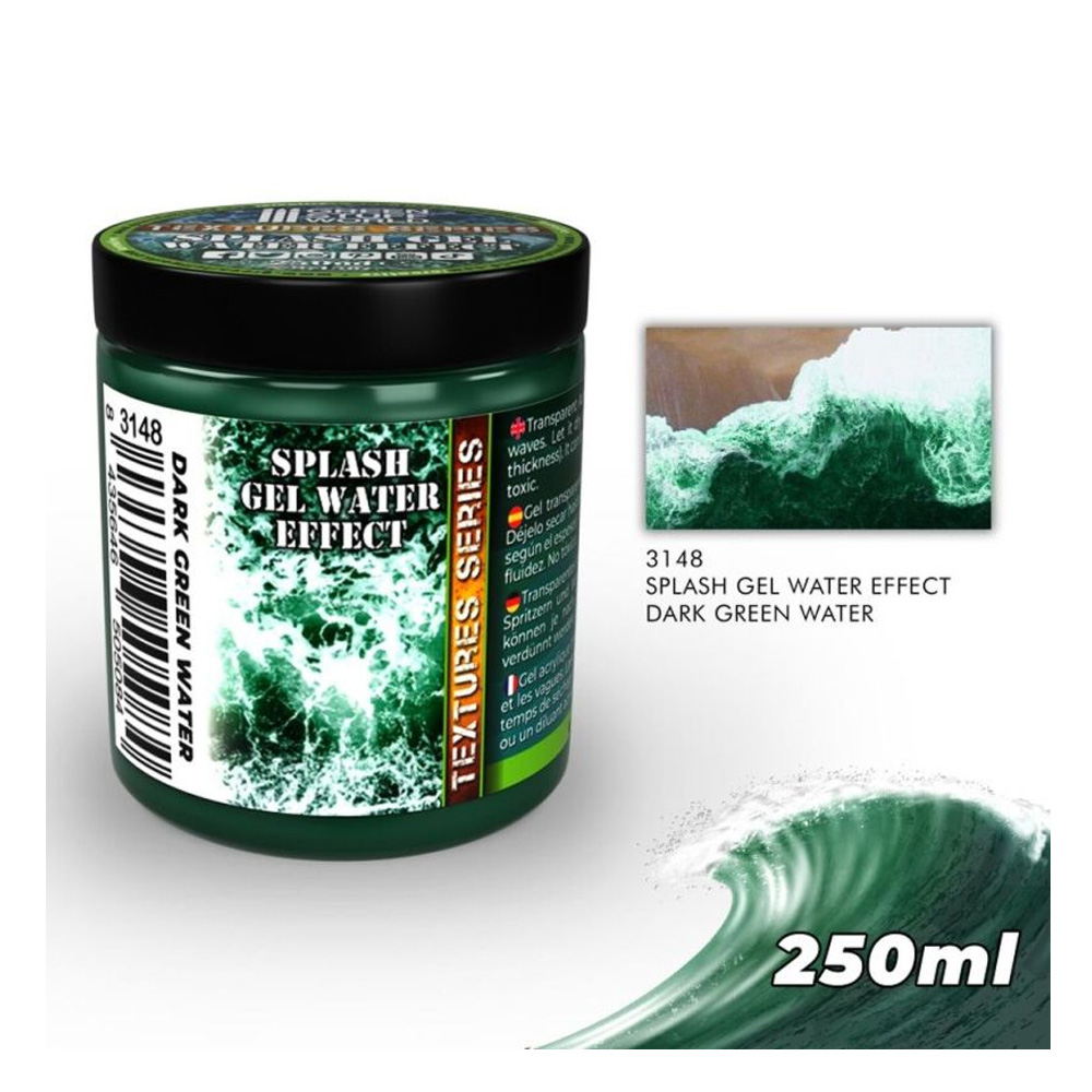 Water effect Gel - Dark Green 250ml