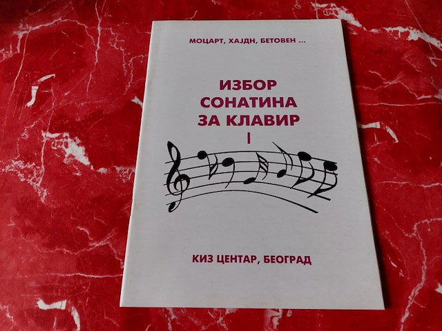 Izbor sonatina za klavir I - Mocart Hajdn Betoven