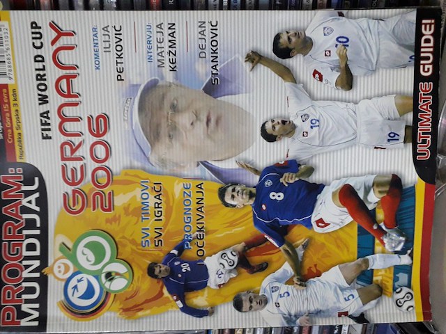 Program Mundijal FIFA Worls Cup Germany 2006