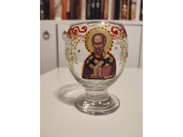 Slavska čaša za vino- Sveti Nikola