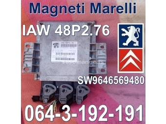 KOMPJUTER Magneti Marelli IAW 48P2.76 Pežo 206 Peugeot , SW9646569480