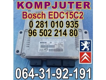 KOMPJUTER Bosch EDC15C2 Pežo Peugeot Citroen , 0 281 010 935 . 9650221480