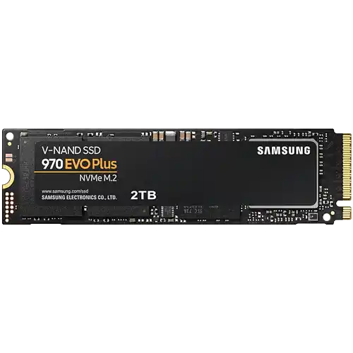SSD M.2 NVME 2TB Samsung 970EVO Plus MZ-V7S2T0BW 3500MBs/3300MBs