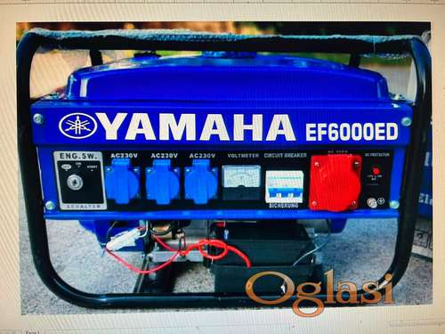 Agregat Yamaha 6 kW trofazno-monofazni