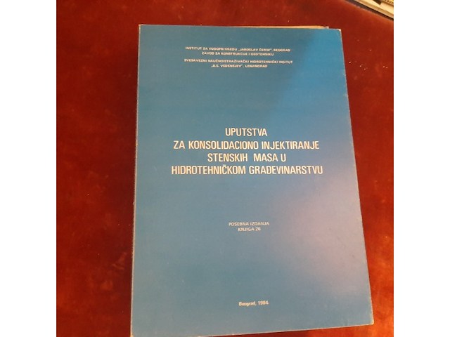 123 uputstva za konsolidaciono injektiranje stenskih m