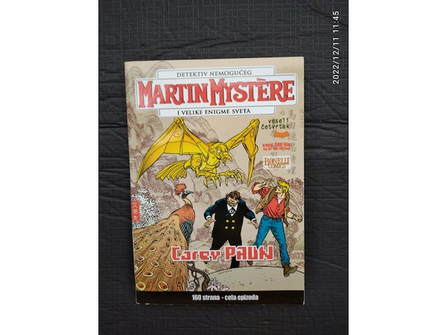 Martin Mystere-Carev paun