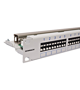 FLEX LINE-19" Telefonski patch panel, 25xMMT, LSA, 1HU