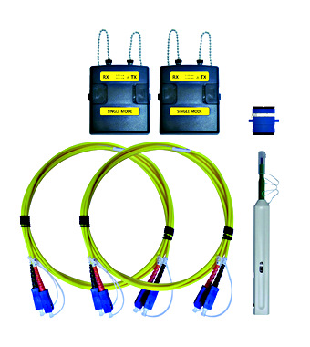 WireXpert-singlemode adapter,2 optička adaptera
2 SC duplex referentna test kabla, 1 spojnica (SC / SC), 1 komplet za čišćenje