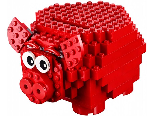 LEGO Creator - 40155 Coin Bank, Red Piggy Bank