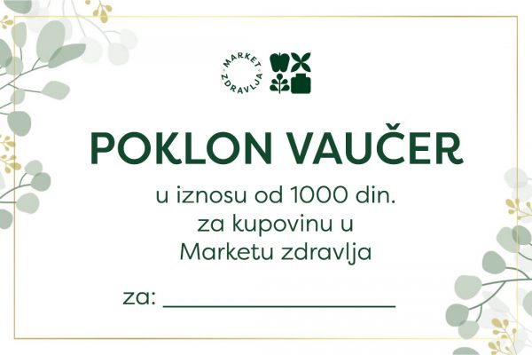 Poklon vaučer 1000din