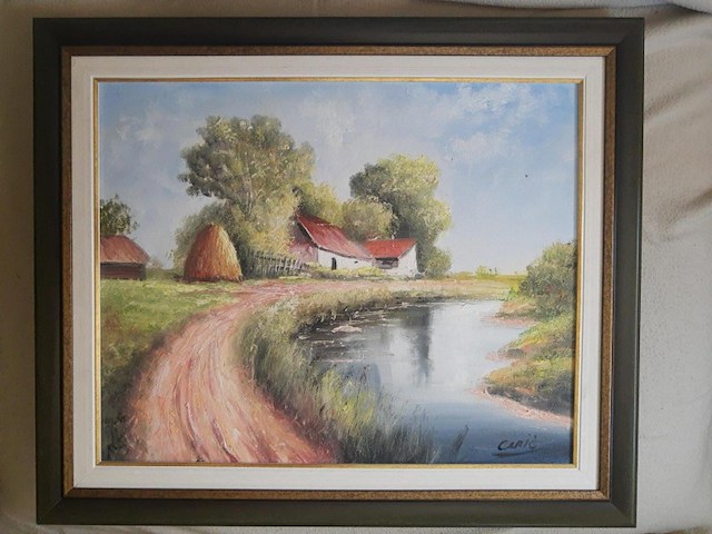 D.Canić:`Uranak`, uramljeno 52x62 cm.