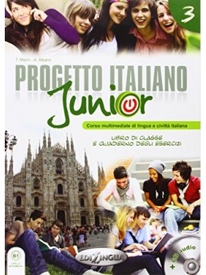 Progetto Italiano Junior - 3 Libro+Quaderno+CD