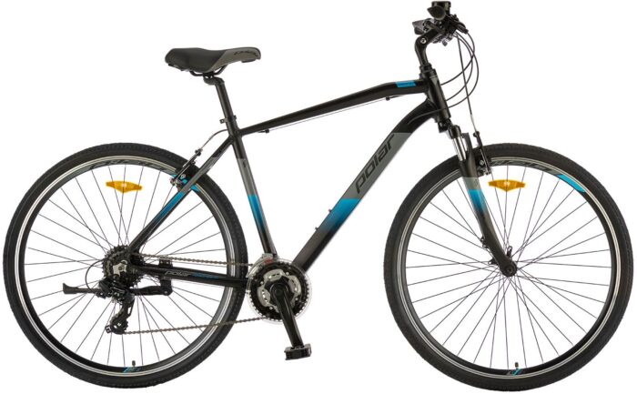 Bicikl Polar Forester Comp black blue 28″