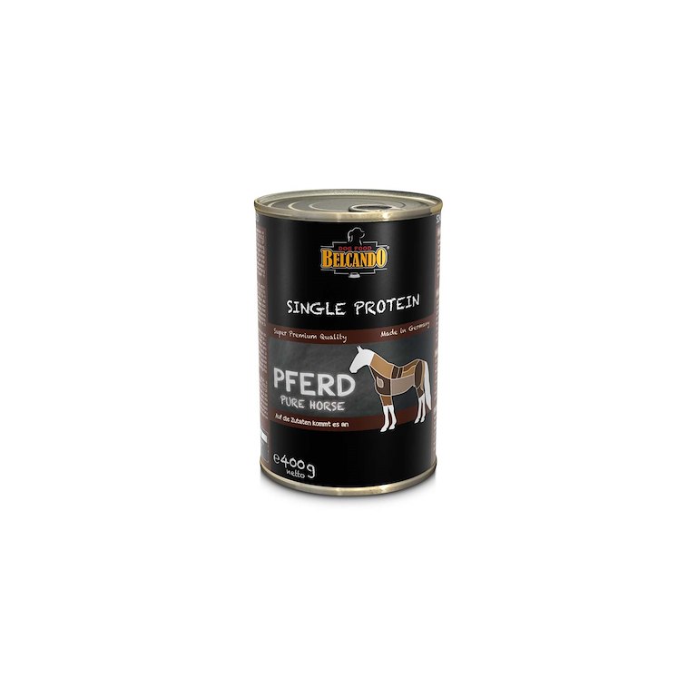 Belcando Dog Adult Single Protein Horse Konzerva 0.4 KG