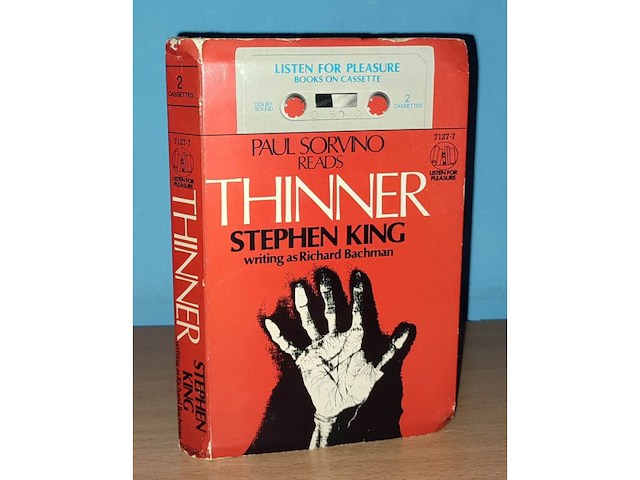 Audio knjiga THINNER Stephen King kasete na engleskom
