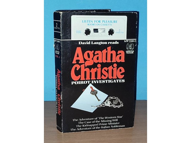 Audio knjige Agata Kristi Poaro Istražuje kasete
