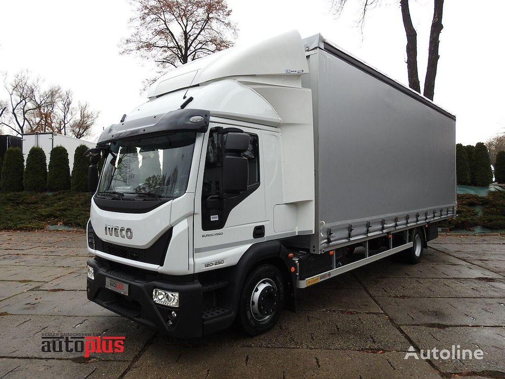 IVECO EUROCARGO 120-250 NOWY PLANDEKA WINDA 18 PALET WEBASTO KLIMATYZA kamion s ceradom