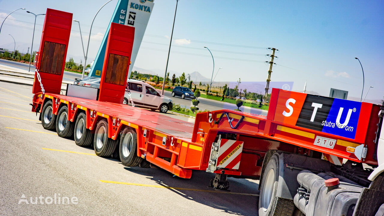 Nova STU 5 AXLE LOWBED / Porte-Engins 5 Essieux Surbaissées poluprikolica sa niskom platformom