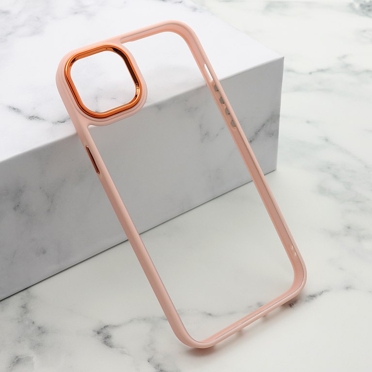 Futrola ELEGANT EDGE za iPhone 14 Plus (6.7) roze