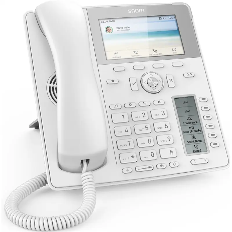 SNOM Fiksni telefon D785 beli