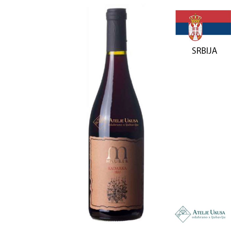 Oscar Maurer Kadarka 1880, Crveno Vino 0.75l Berba 2019.