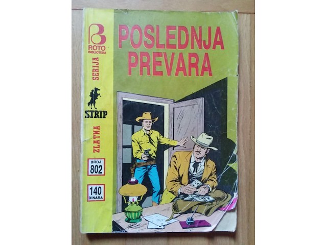 Tex-Poslednja Prevara (ZS Br. 802)