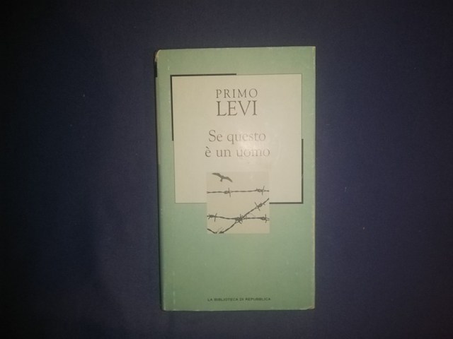 Se questo e un uomo- Primo Levi