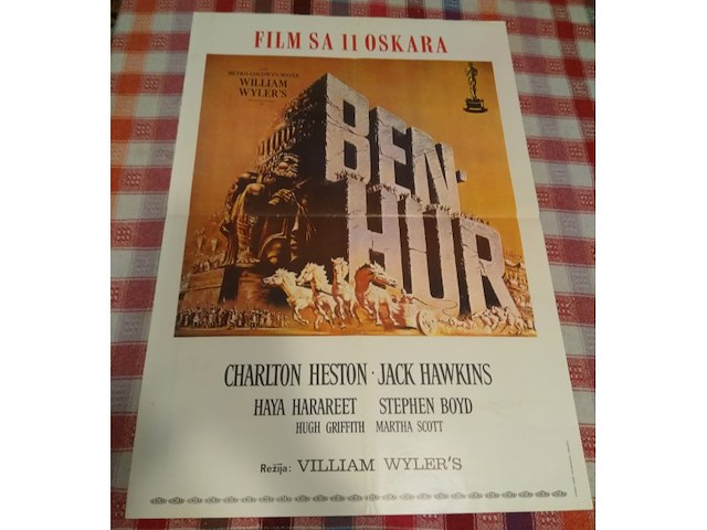 plakat BEN-HUR