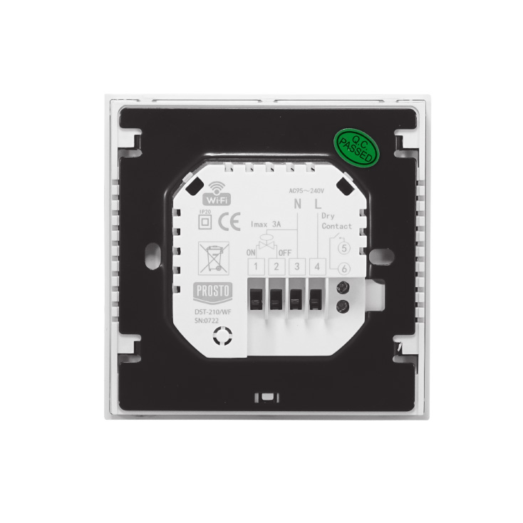 Digitalni smart Wi-Fi sobni termostat