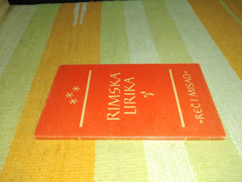 RIMSKA LIRIKA