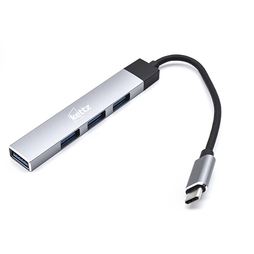 Kettz Type C hub 1/4 USB 3.0 Ports HUB-C40