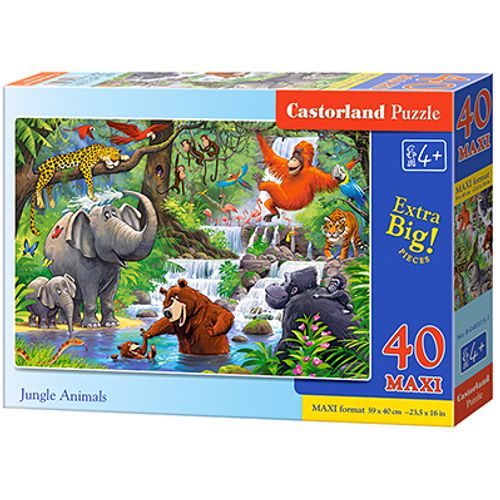 Puzzle Životinje iz Džungle