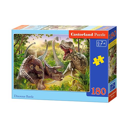 Puzzle Borba Dinosaurusa