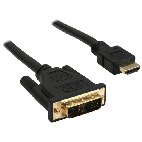 Kabl Roline DVI (18+1) - HDMI, M/M, 2m, crni