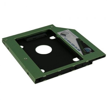Adapter za ugradnju SSD-a u notebook LC Power LC-ADA-525-25-NB, 9.5mm