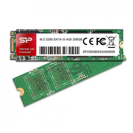 SSD 256GB SILICON POWER A55, SP256GBSS3A55M28, M.2 2280, SATA 3, 560/530 MB/s