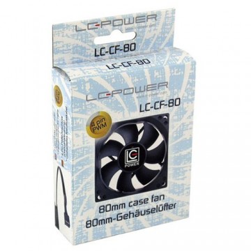 Ventilator za kućište LC POWER LC-CF-80, 8cm, 800 - 2200 rpm, 4 pin (PWM thermocontrol)