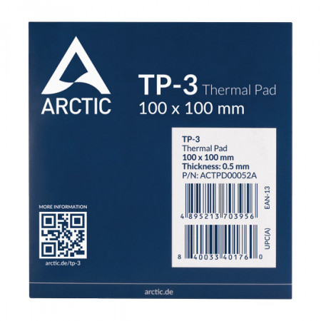 Termalna podloga Arctic Thermal Pad TP-3, 100x100mm 0.5mm, ACTPD00052A