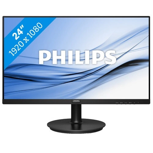 Monitor 23.8" PHILIPS 241V8L/00, VA, 16:9, FHD, 5 ms, VGA, HDMI, slim edges