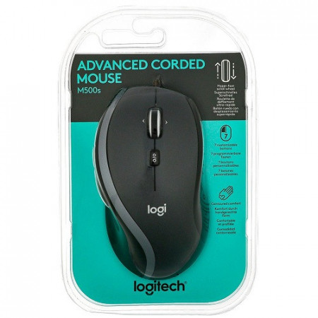 Miš LOGITECH M500s, laserski, USB, 4000 dpi, 910-005783