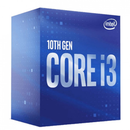 CPU INTEL Core i3-10100F, 4C/8T, 3.60GHz (4.3GHz), 6MB, 65W, LGA 1200, BOX